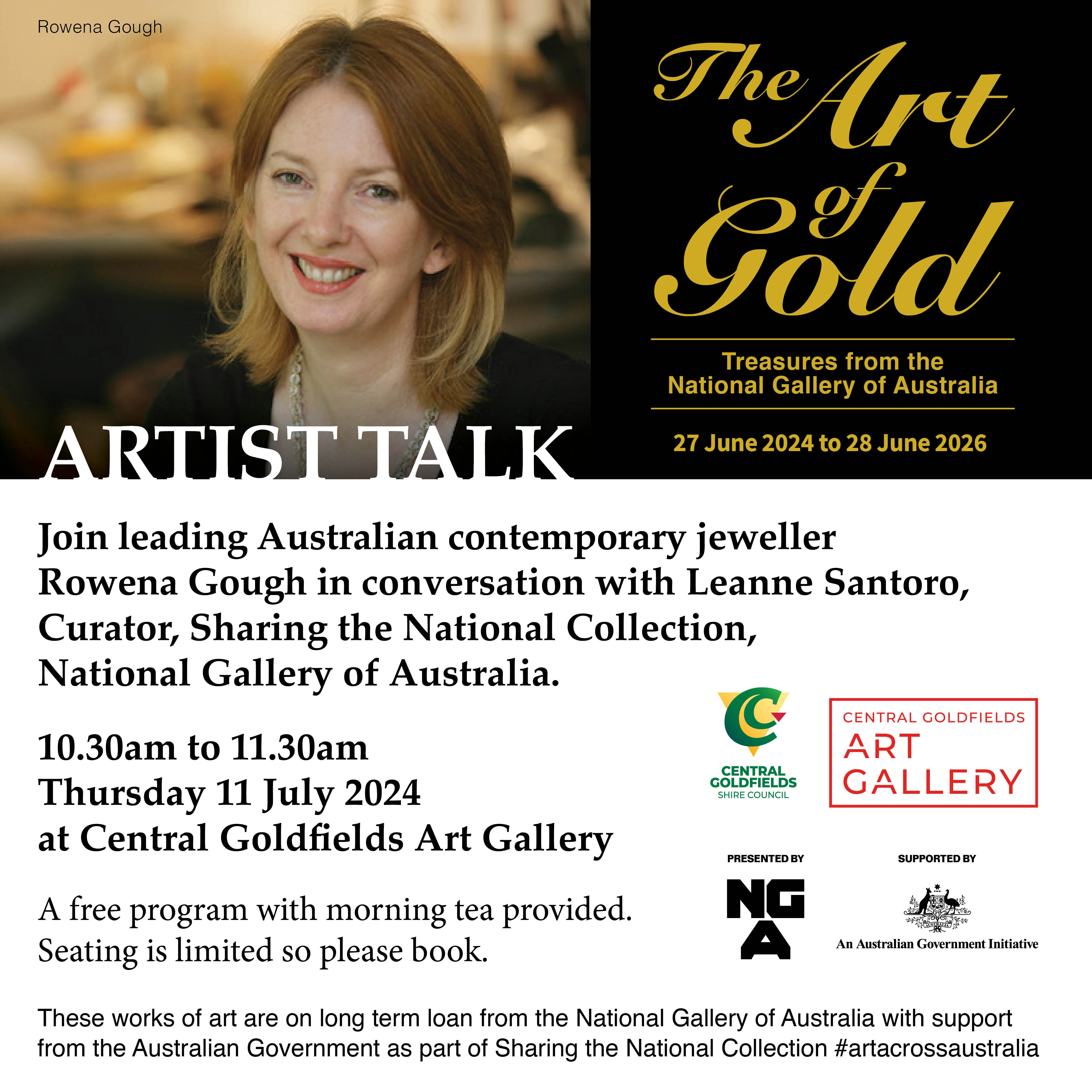 Artist Talk: in conversation with Rowena Gough